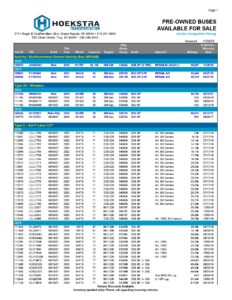 Platinum Support Thomas School Bus Dealer | Hoekstra Transportation